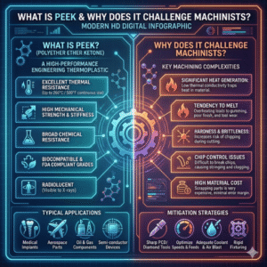How to Machine PEEK Plastic: Speeds, Feeds & Tolerances - Lecreator